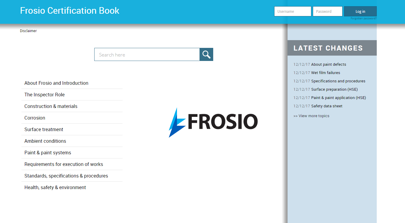 FROSIO Inspectors book released – FROSIO – A Leading Certifying body for Surface Treatment and ...